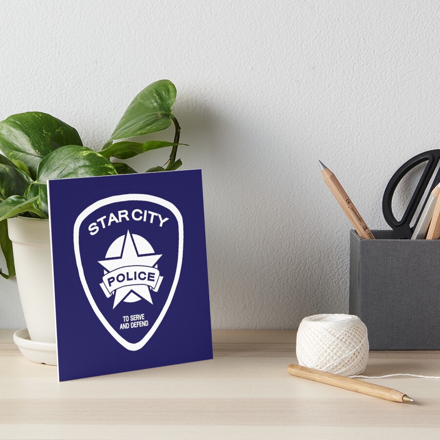"SCPD" Art Board Print by CatsBag | Redbubble