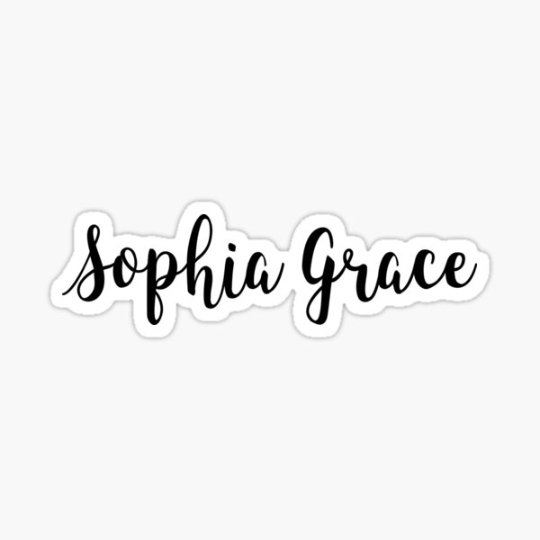 Sophia Name Stickers | Redbubble