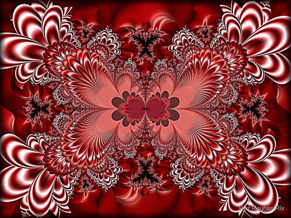 "Freaky Red..." by Roz Rayner-Rix | Redbubble