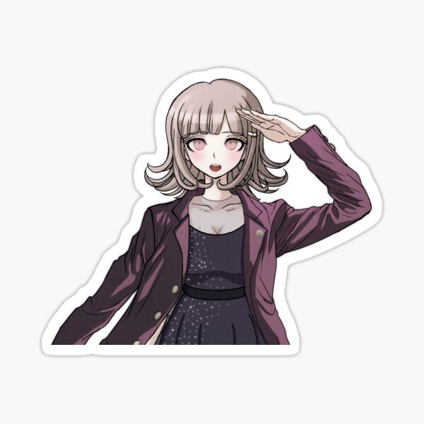 "Chiaki Nanami - Ultimate Astronaut!" Sticker by AlexaMakesStuff ...