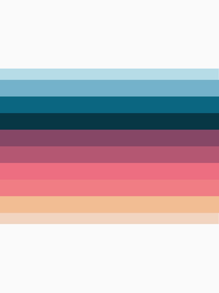 "striped pattern, colorful sunset color stripes - (1/4 of sunset color ...