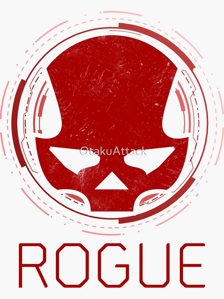 "Rogue" Sticker for Sale by OtakuAttack | Redbubble