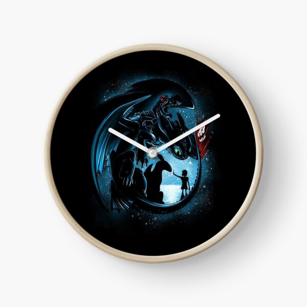 How To Train Your Dragon Clocks | Redbubble