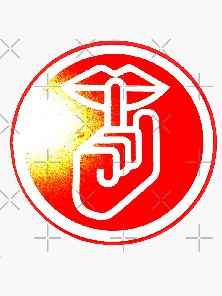 "watch out be quiet ... vintage style" Sticker for Sale by vibeno1 ...