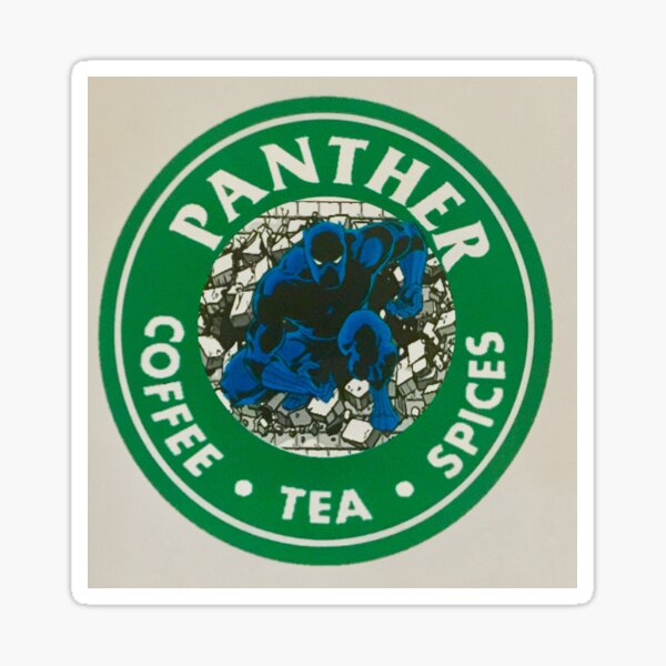 "STARBUCKS COFFEE PARODY" Sticker by DARKGABLE | Redbubble