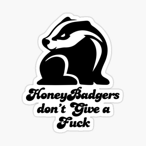 Honey Badger Stickers | Redbubble