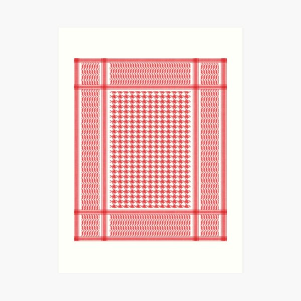 Keffiyeh Wall Art | Redbubble