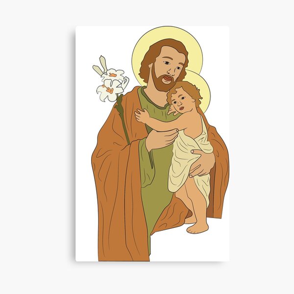 Saint Joseph Wall Art | Redbubble