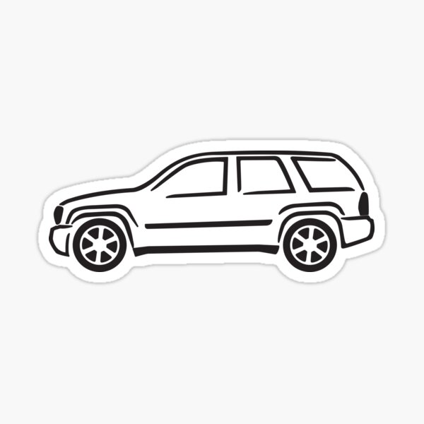 "2009 Chevrolet Trailblazer" Sticker for Sale by Frank Schuster | Redbubble