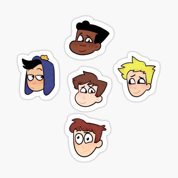 "Craig's Gang Sticker Set" Sticker by pixpastel | Redbubble