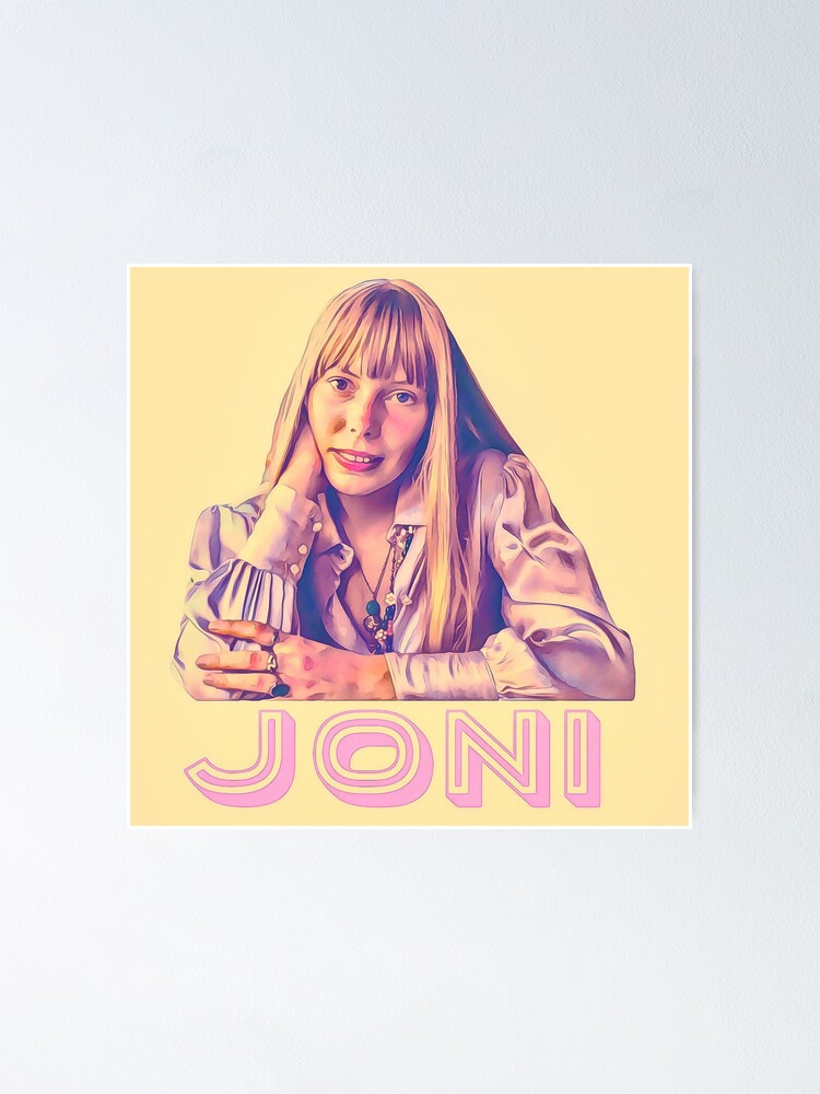 "Joan Joni Anderson Pink Lettering" Poster for Sale by Cuttintees ...