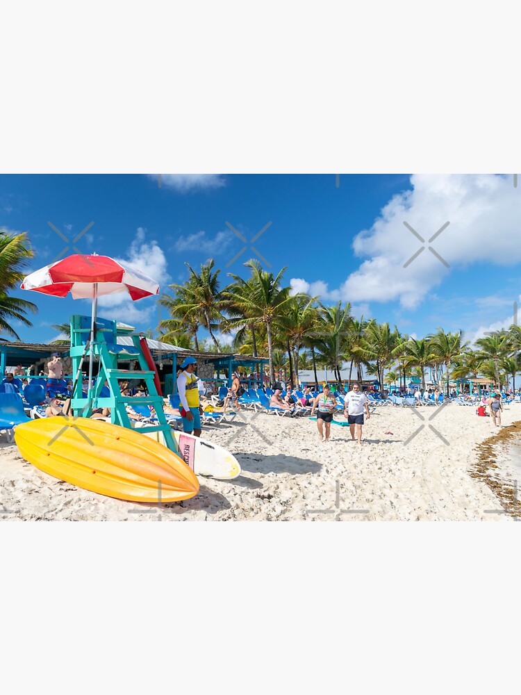 "CoCo Cay, Bahamas" Sticker for Sale by debbieannpowell | Redbubble