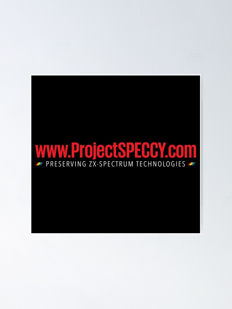 "Project Speccy Logo" Poster for Sale by destinysagent | Redbubble