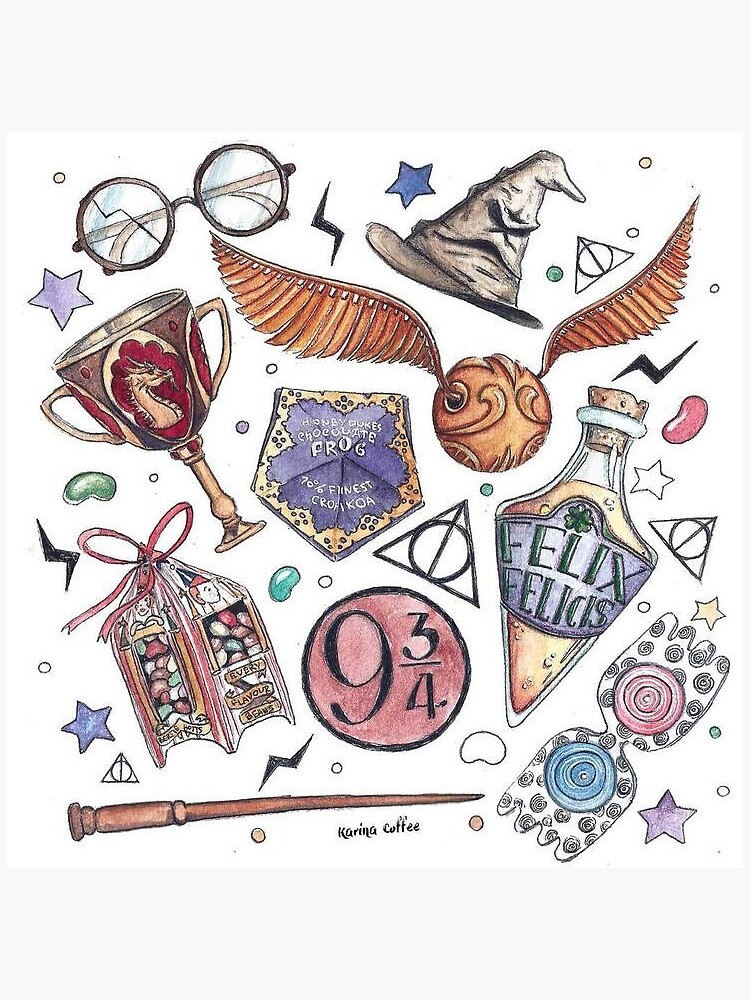 "wizard collage" Sticker for Sale by amandalynn692 | Redbubble