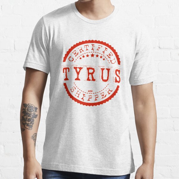 "Certified Tyrus Shipper (Red Stamp)" T-shirt for Sale by AlexVR ...