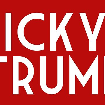 "Icky Trump" Sticker for Sale by Kulca | Redbubble