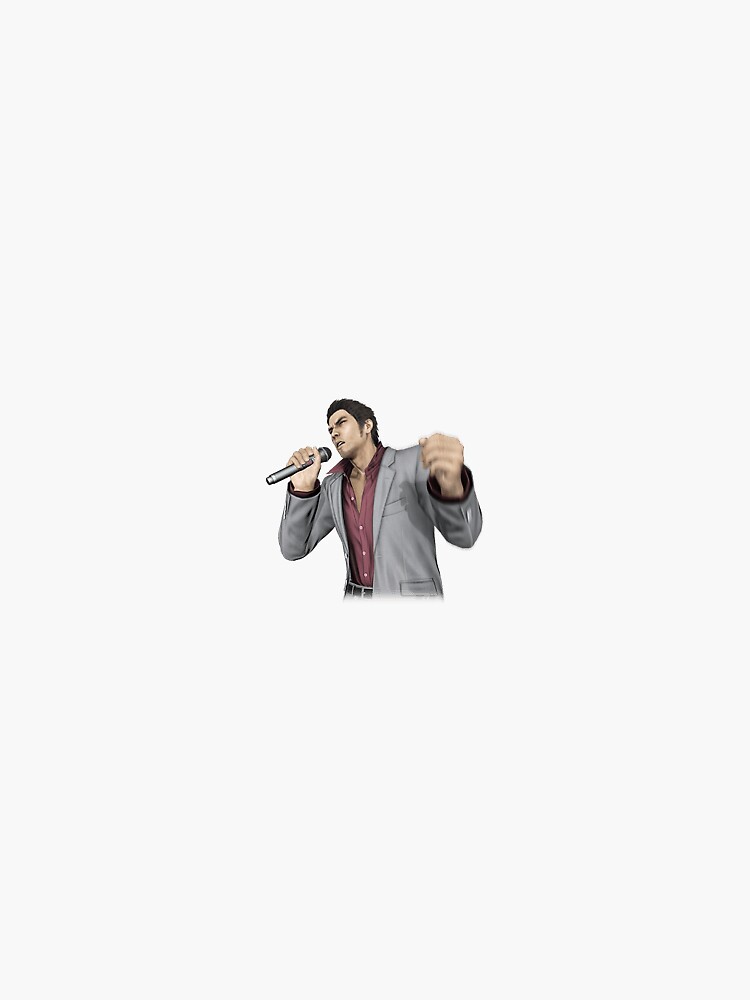 "Karoke Kiryu~" Sticker for Sale by simbim17 | Redbubble
