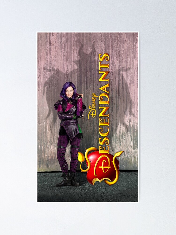 "Descendants cute poster" Poster by MiriamWilliams | Redbubble
