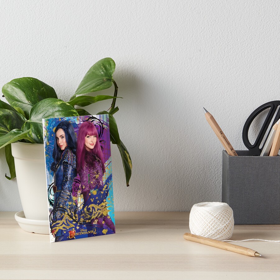 "descendants poster " Art Board Print by MiriamWilliams | Redbubble
