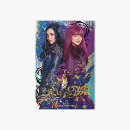 "descendants poster " Art Board Print by MiriamWilliams | Redbubble