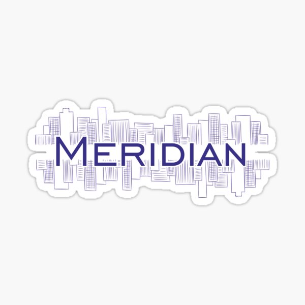 "Meridian" Sticker for Sale by oleo79 | Redbubble