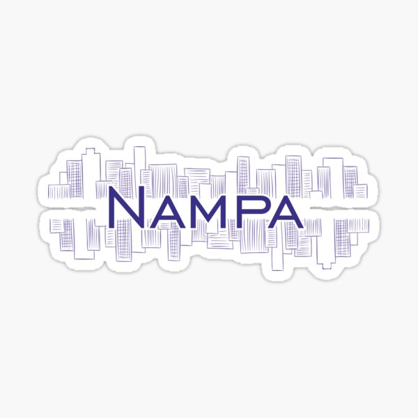 "Nampa" Sticker by oleo79 | Redbubble