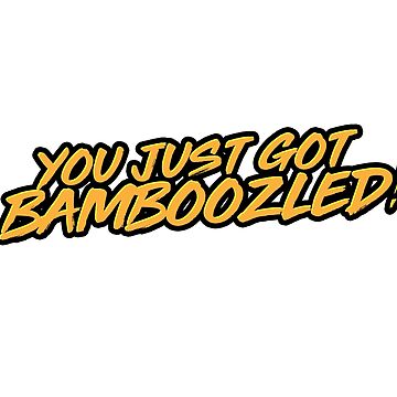 "Mirage Bamboozled!" Sticker for Sale by sneakycat | Redbubble