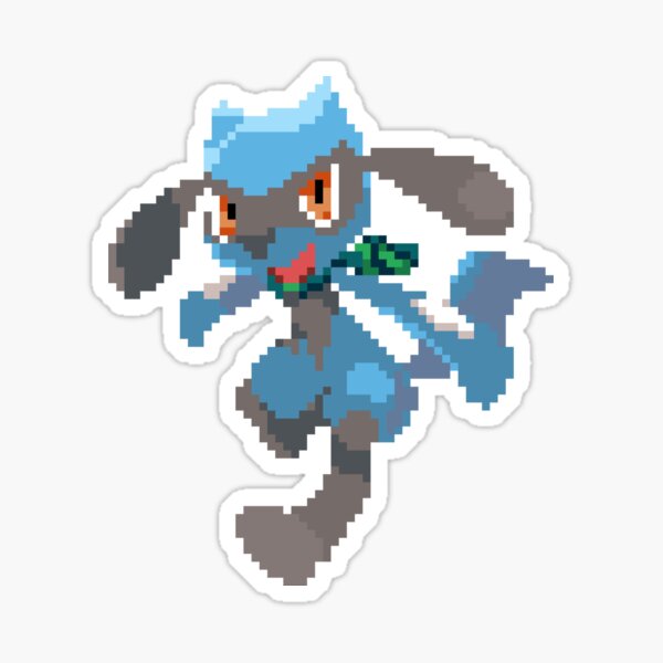 Lucario Stickers | Redbubble