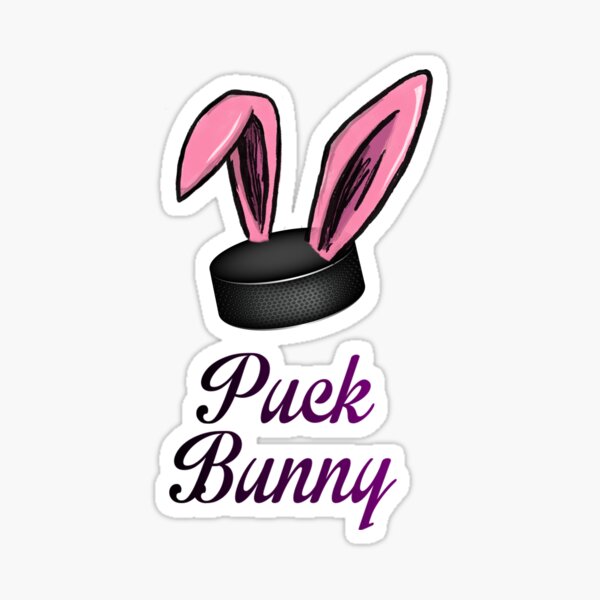 "Puck-Bunny" Sticker for Sale by Scottk23 | Redbubble