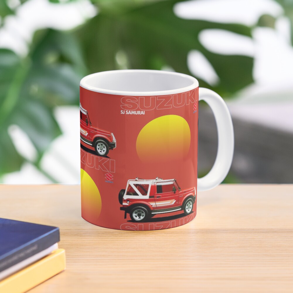 "SUZUKI SJ SAMURAI" Mug by ThrowbackMotors | Redbubble