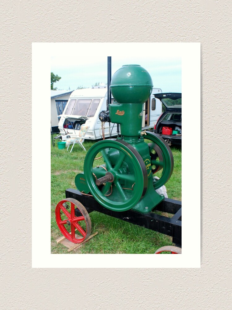 "Stationary engine" Art Print for Sale by DMHotchin | Redbubble