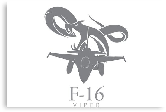 "F-16 Fighting Falcon" Canvas Print by Downwind | Redbubble