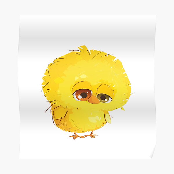 "Lonely Chicken" Poster for Sale by nedasadreddin | Redbubble