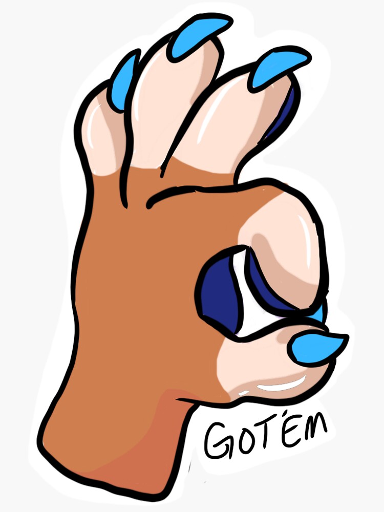 "Got em Stickers" Sticker for Sale by CactiMutt | Redbubble