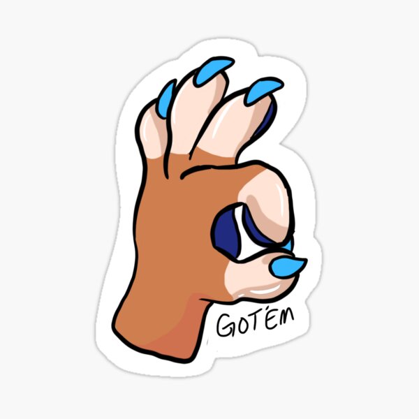 "Got em Stickers" Sticker for Sale by CactiMutt | Redbubble
