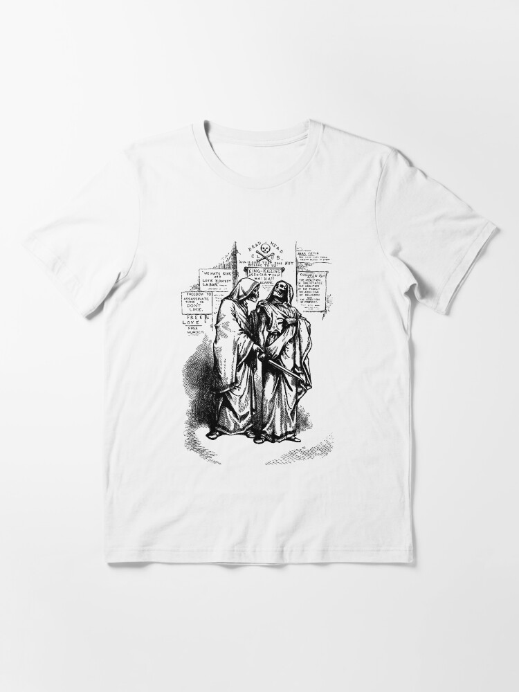 "Anarchist Skeletons" T-shirt for Sale by pizzacontigo | Redbubble ...