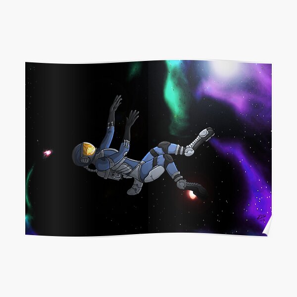 "Aeon Adrift" Poster by zuperbuuworks | Redbubble