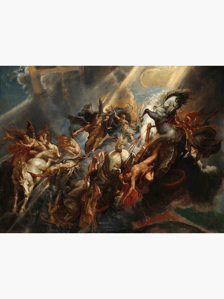 "The Fall of Phaeton by Peter Paul Rubens (1605)" Sticker for Sale by ...