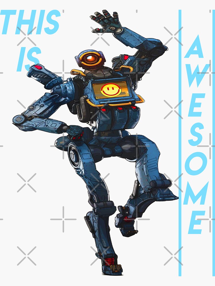 "Apex - Pathfinder Awesome" Sticker for Sale by GamersHeaven | Redbubble