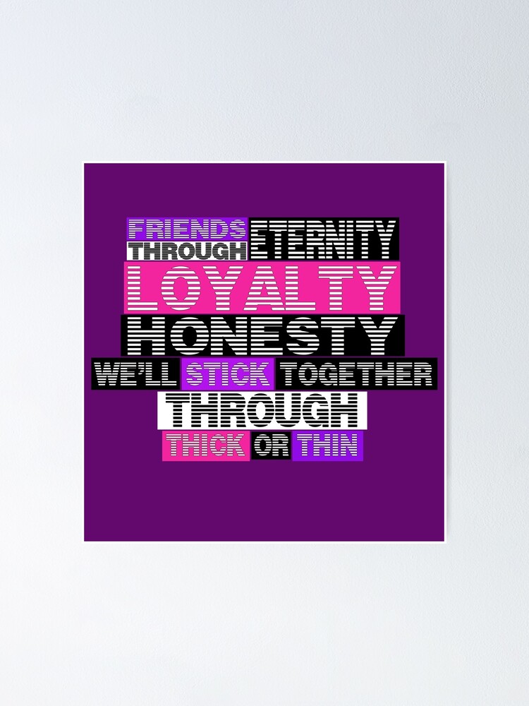 "Miami Connection - FRIENDS V2" Poster for Sale by bestofbad | Redbubble