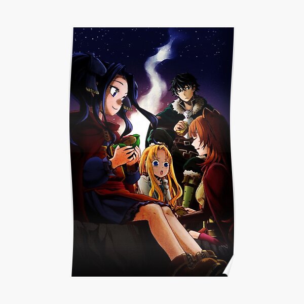 "Tate no Yuusha" Poster by Ellenaia | Redbubble