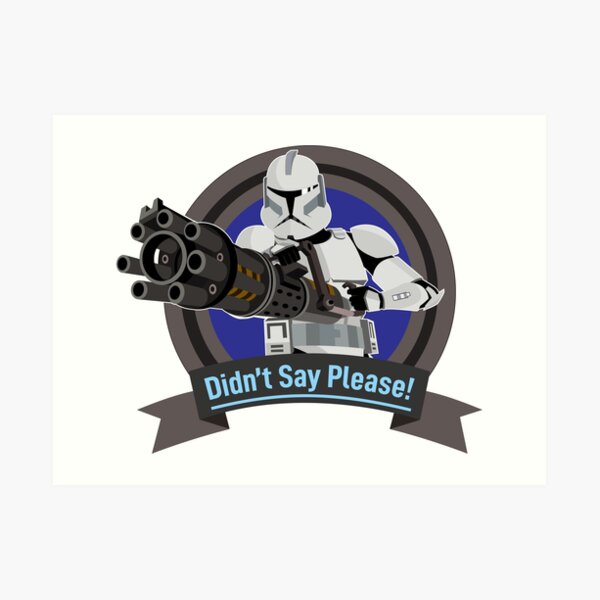 "Hevy-Clone of the Republic" Art Print by swayze1997 | Redbubble