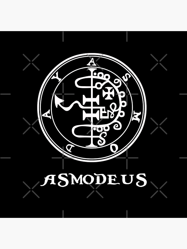 "Asmodeus" Sticker by ValentinaHramov | Redbubble