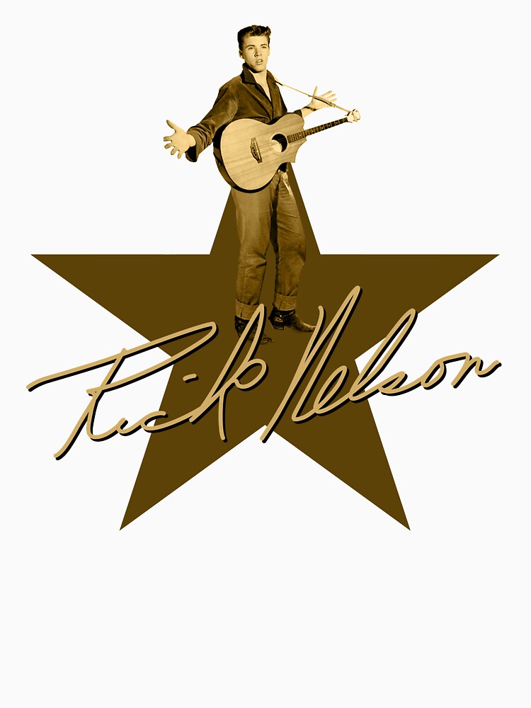 "Ricky Nelson - Signature" T-shirt for Sale by TIGERDAVER | Redbubble ...