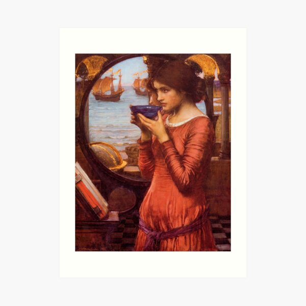 "Vintage John William Waterhouse Destiny 1900" Art Print by ...
