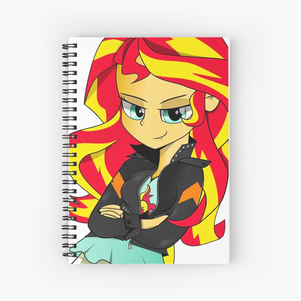 "My Little Pony: Equestria Girls – Sunset Shimmer" Spiral Notebook by ...