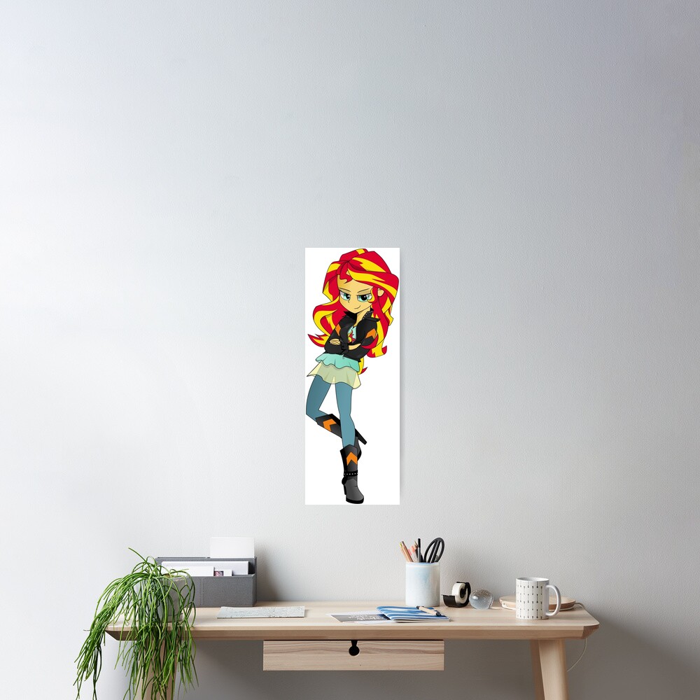 "My Little Pony: Equestria Girls – Sunset Shimmer" Poster by dsana ...