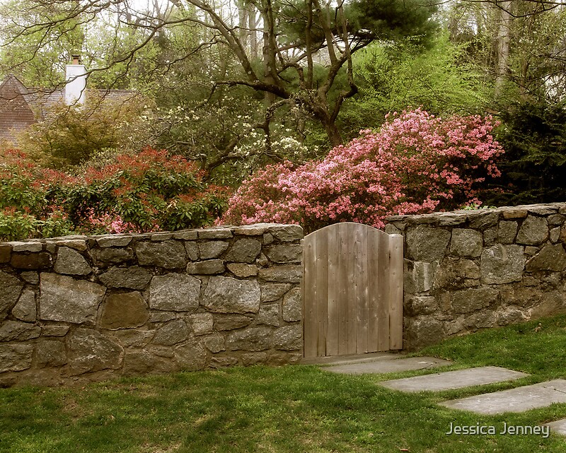 "Garden Gate" by Jessica Jenney | Redbubble