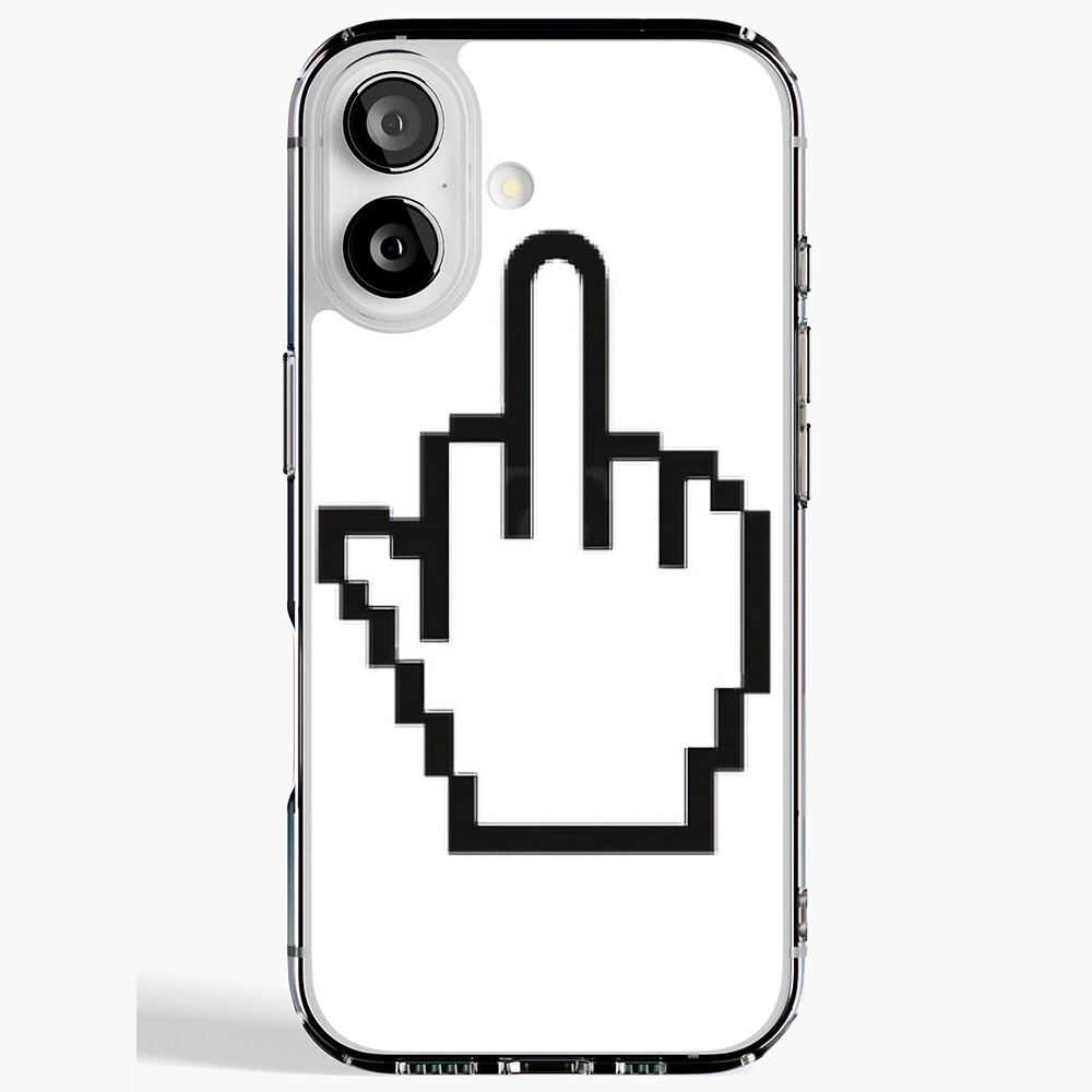 "Middle Finger Curser " Sticker for Sale by michaela8 | Redbubble