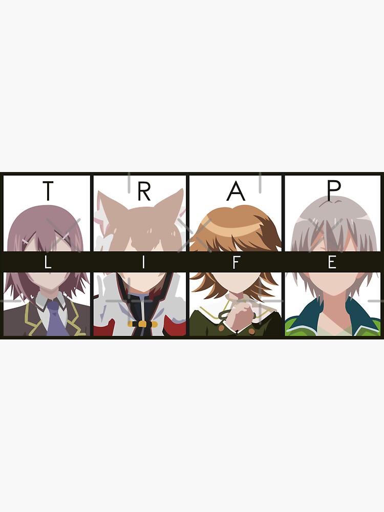 "Trap Life" Sticker for Sale by OhMyGenki | Redbubble